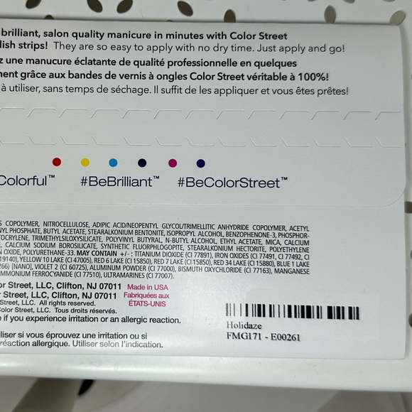 Color Street | Makeup | Color Street Nail Strips In Holidaze | Poshmark